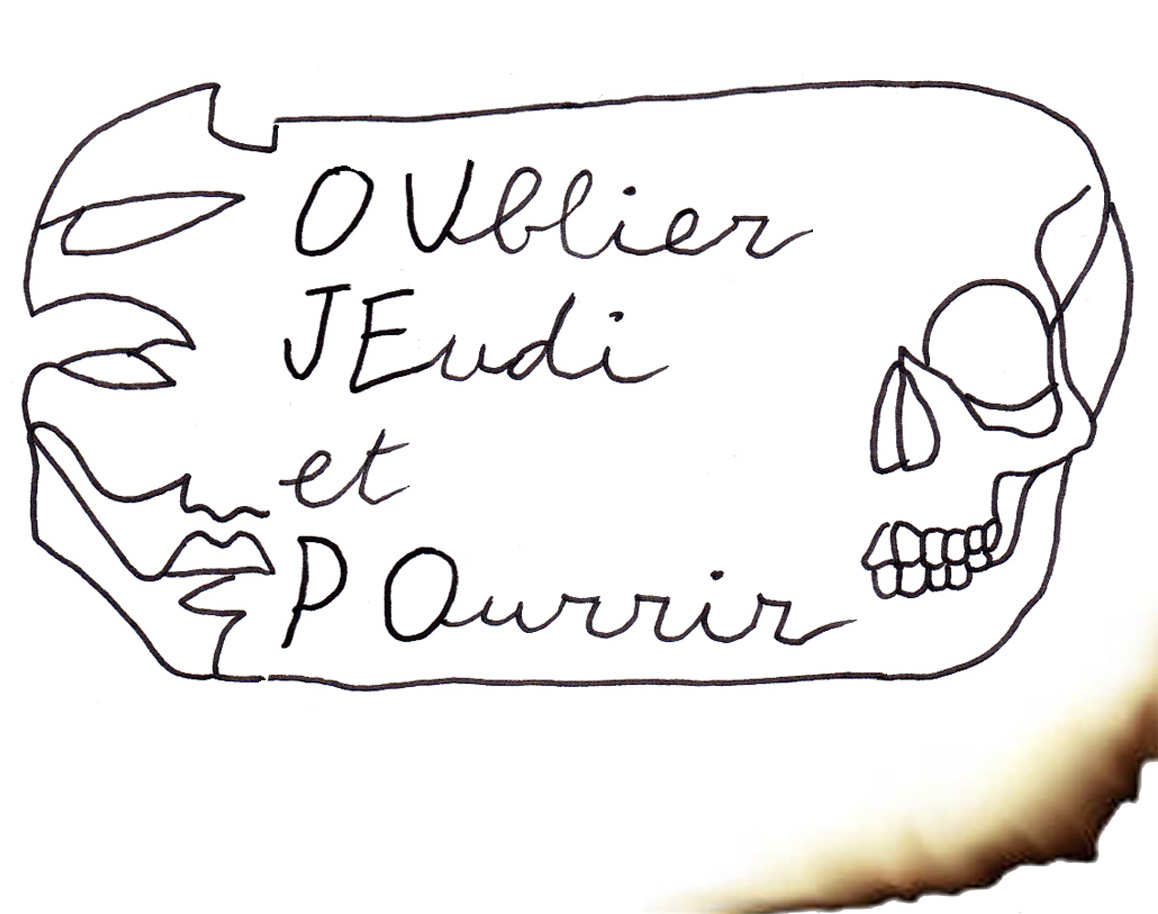 OUblier JEudi et POurrir by GuillaumeJentey