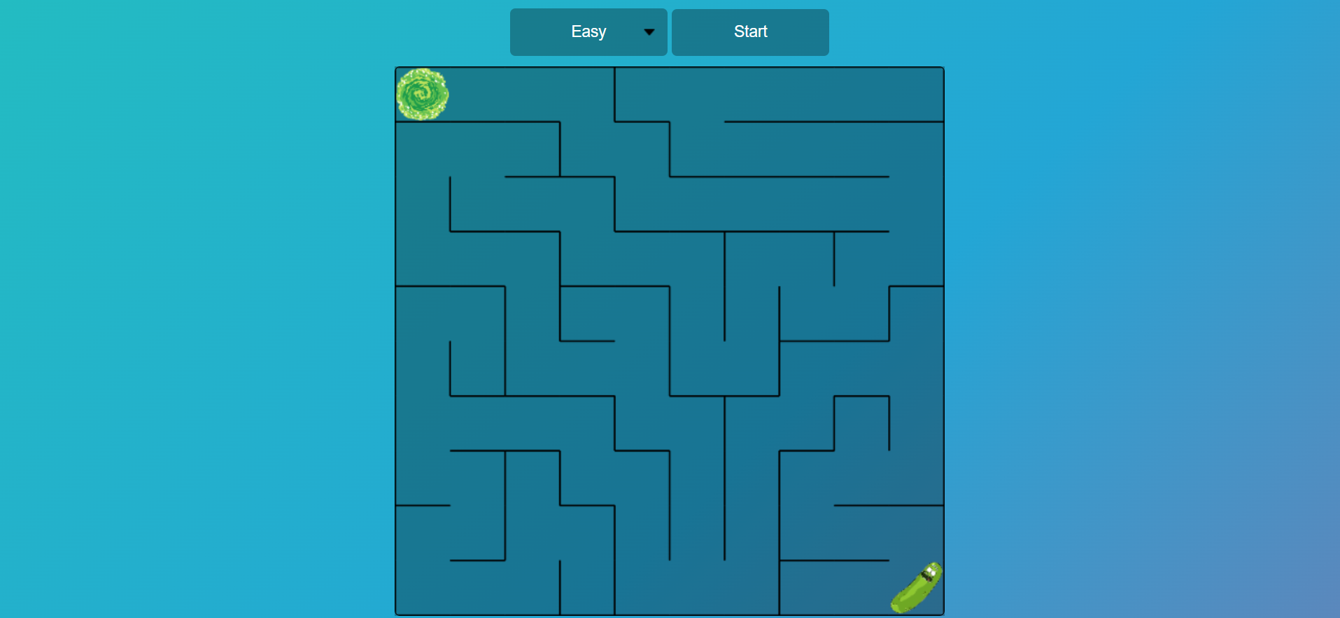 Maze Escape 2D by AlmanDar
