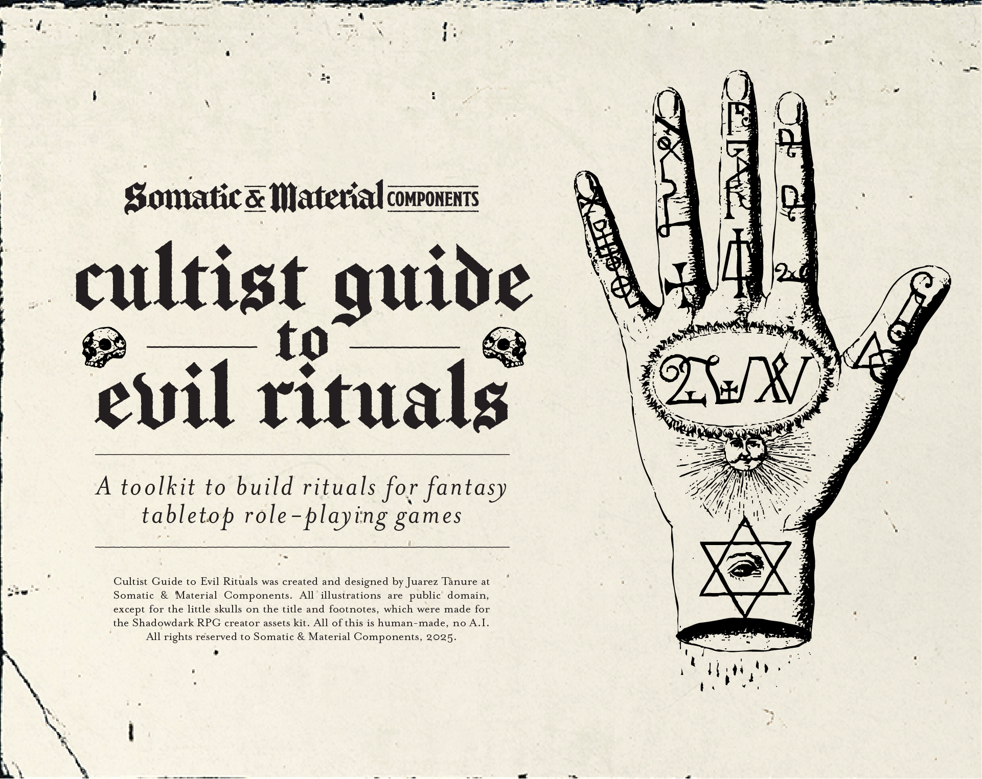 Cultist Guide to Evil Rituals by Somatic & Material Components