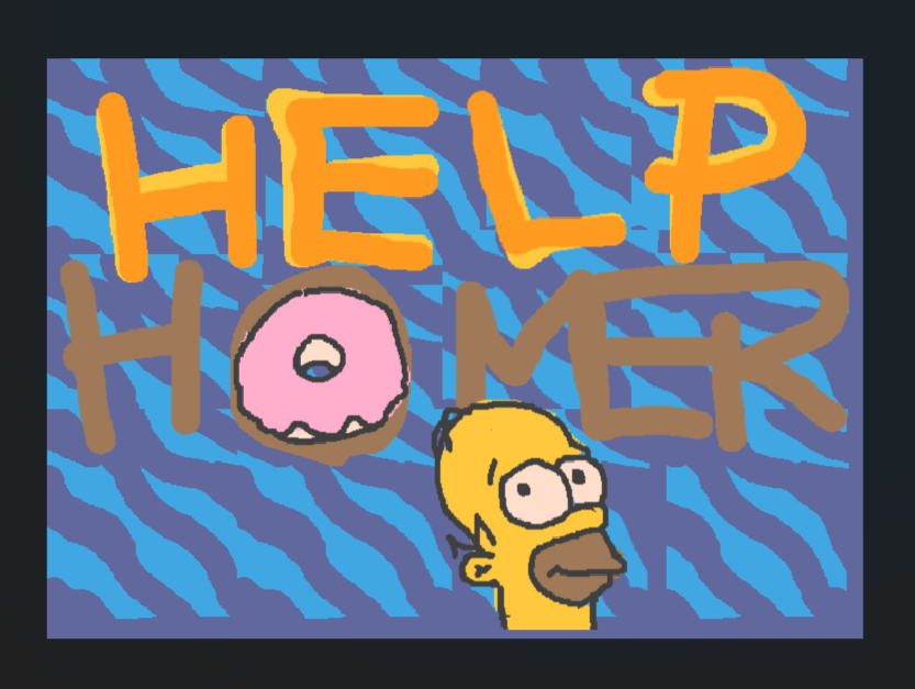 HELP HOMER!!! by the Alexx242