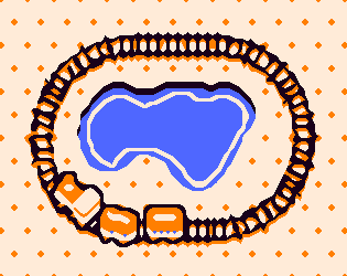 Tricky Tangled Train Tracks by Daniel Linssen