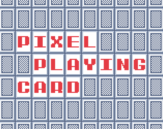 Pixel Playing Card Asset by Nuaah