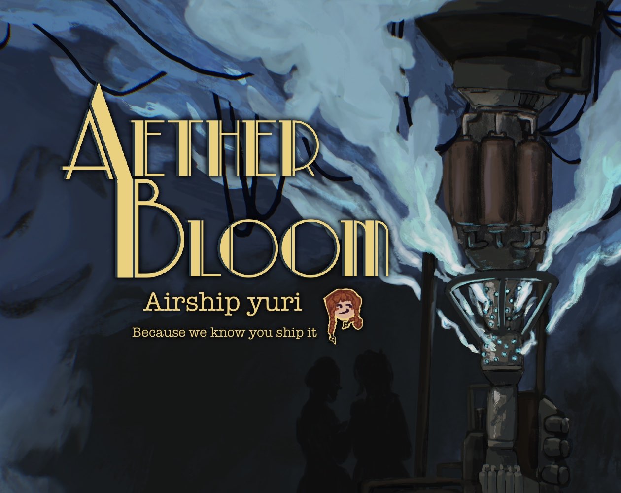 Aether Bloom: Airship Yuri by Clementine, tuunaa, luma *:･ﾟ