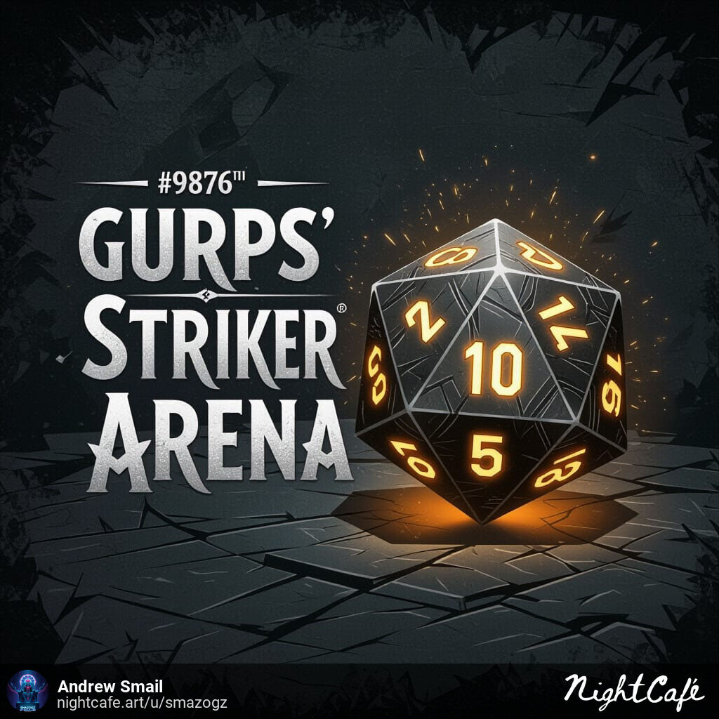⚔️ GURPS STRIKER ARENA ⚔️ by Smazogz of Smazlabz