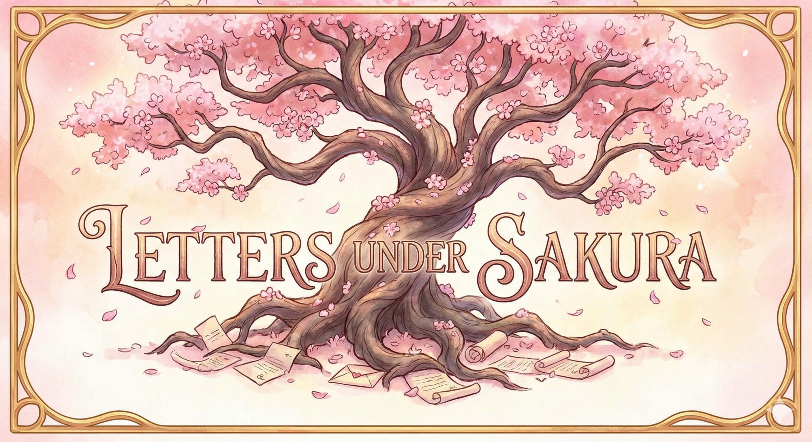 Letters Under Sakura by Ersel Kinik