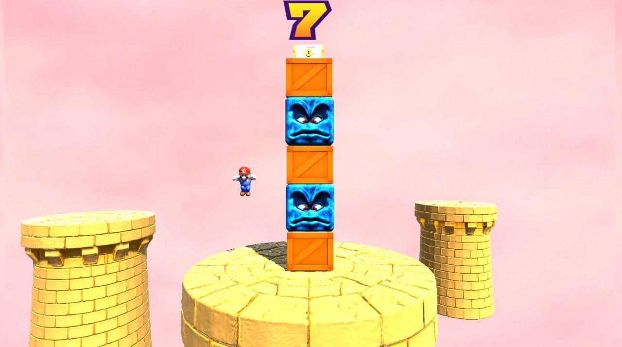 Mario Knock Block Tower by leidy_301
