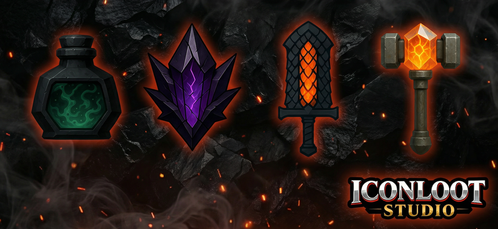 #1 — Dark Fantasy Icon Pack Launch - Dark Fantasy RPG Icon Pack – 100 ...