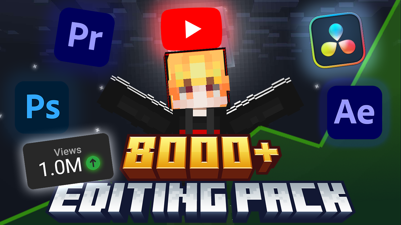 ZenitsuLordPlayz’s Ultimate 8000+ Minecraft Editing Pack Demo by ...