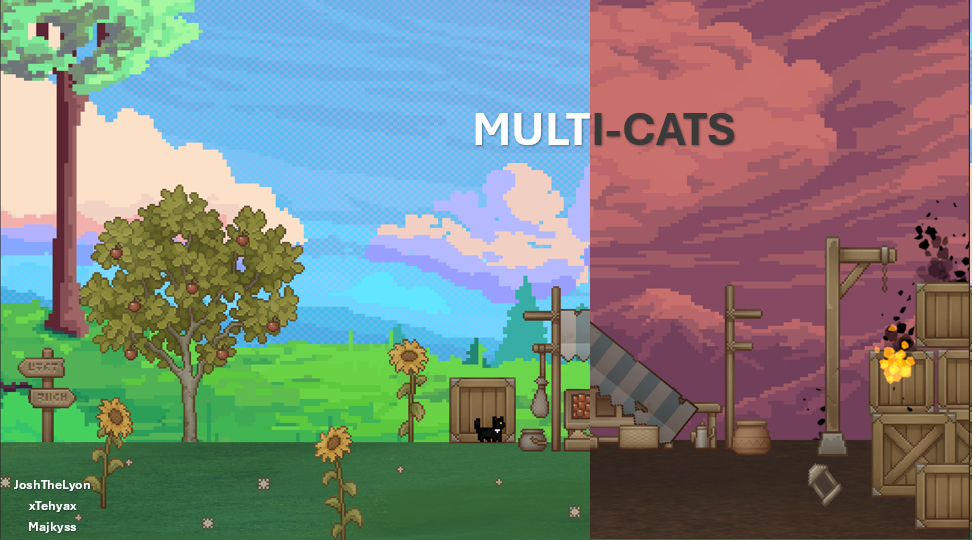 Multi-Cats by JoshTheLyon, Majkyss, xtehyax
