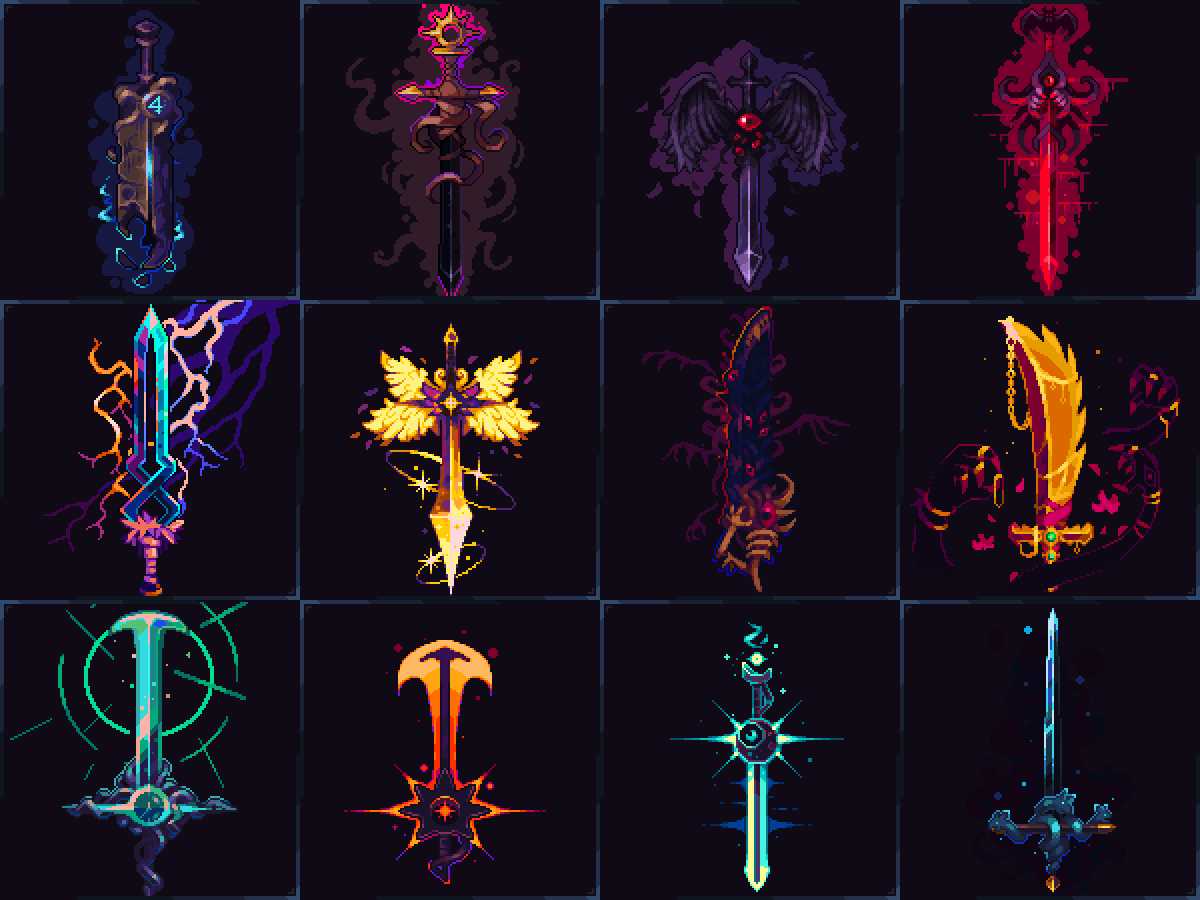 Mythical Swords Assets by Mythical_void, Mythical_void