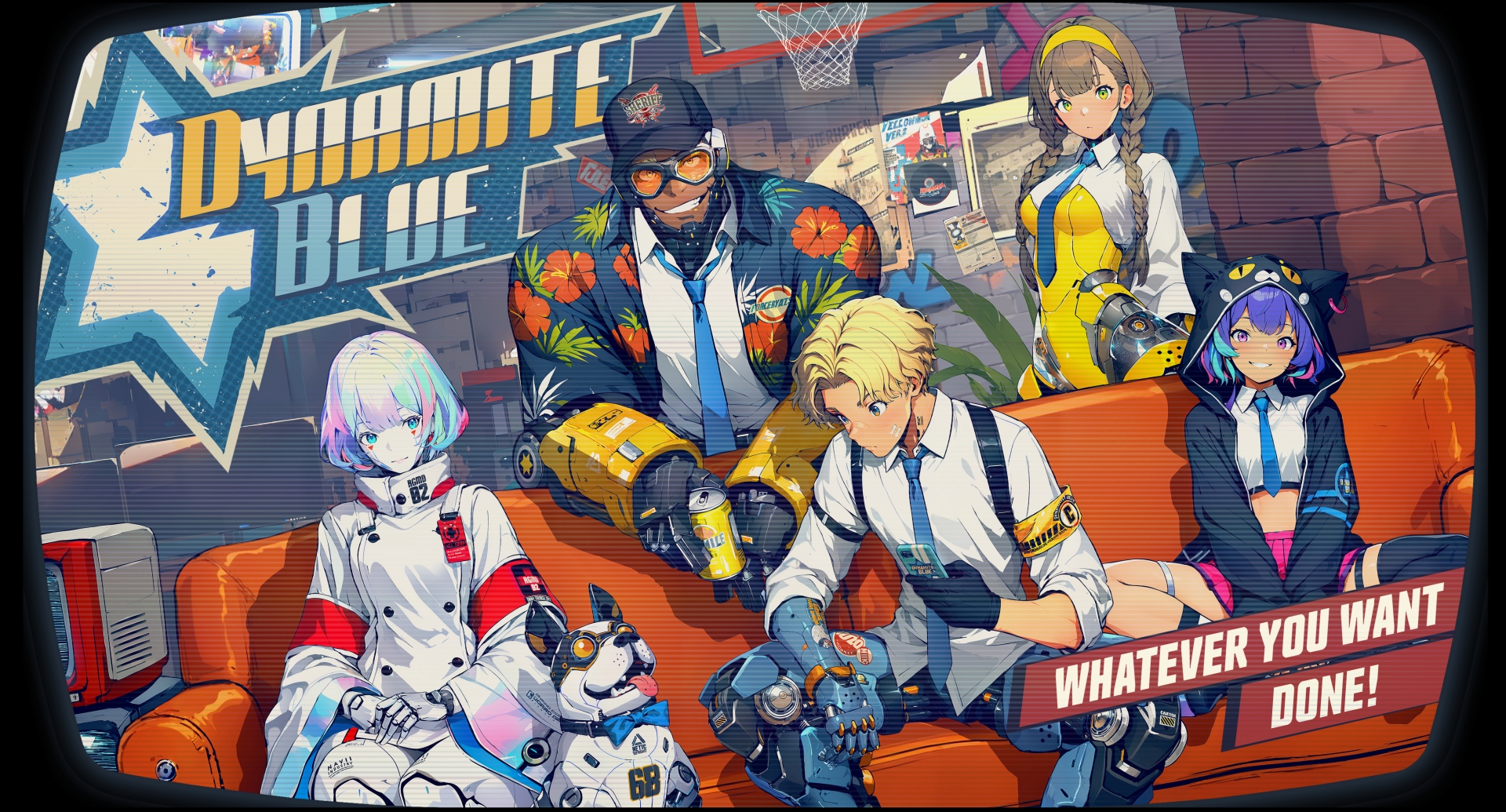Dynamite blue - itch.io