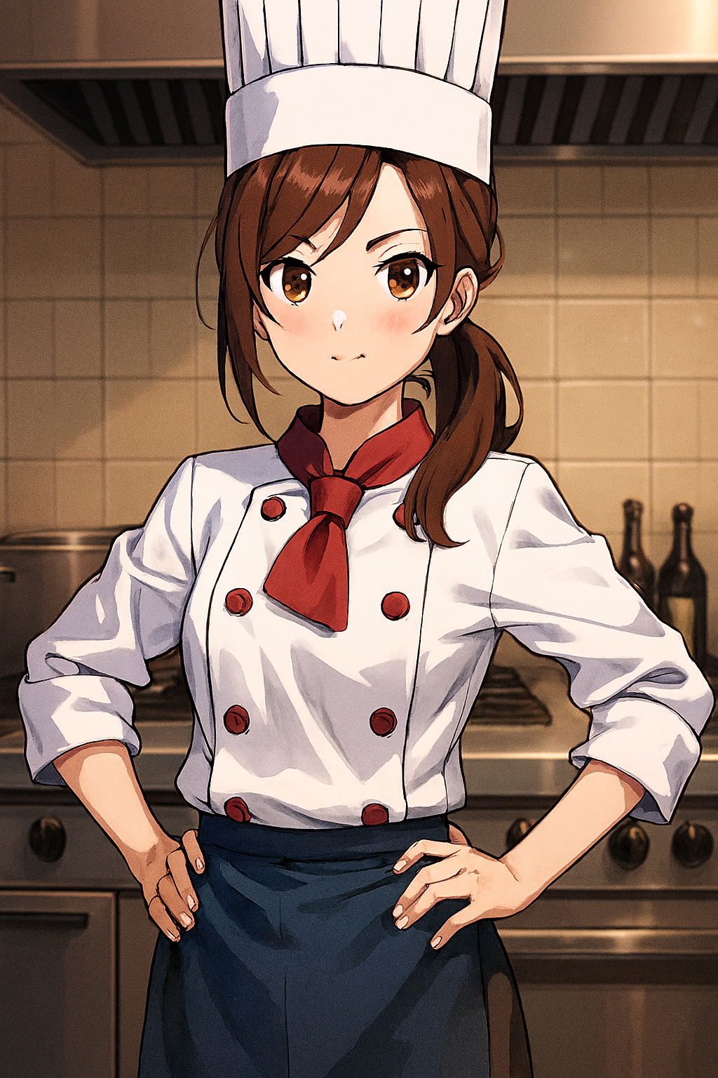 komi the cut chef by Seki_dev