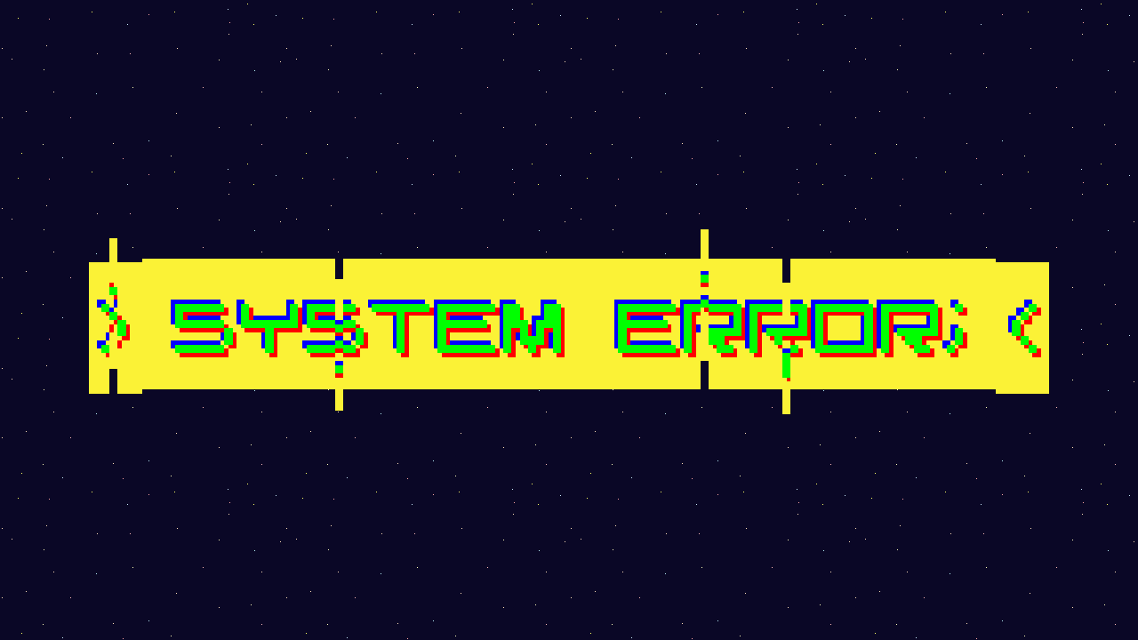 System Error by TheSnaccmeister for Community Game Jam - itch.io