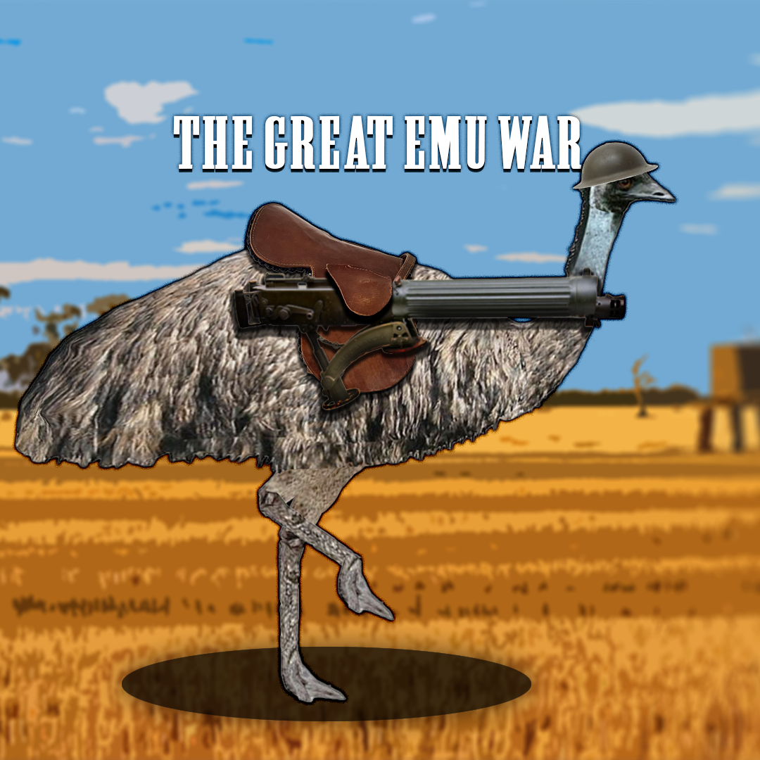 The Great Emu War! by Ali Behpour