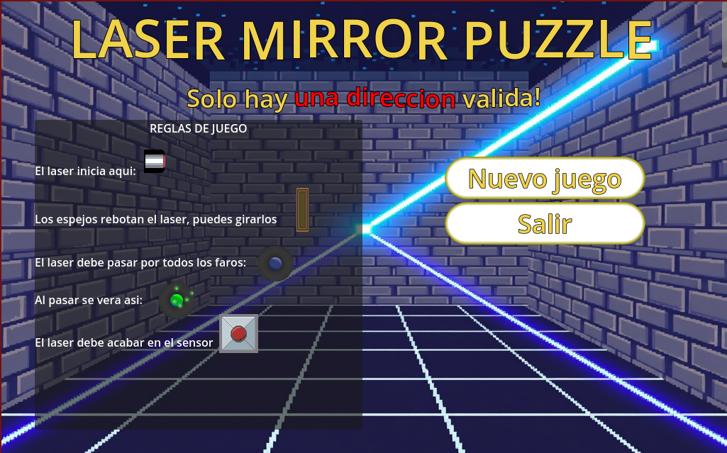 Laser Mirror Puzzle by Jose Vicente