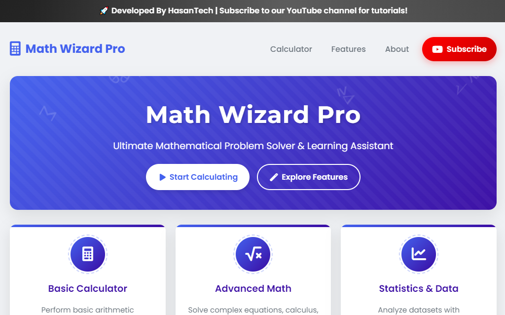 Math Wizard Pro by AmaBoost
