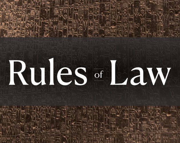 Rules of Law Update: Examples & Mobile - Rules of Law by Ben Robbins