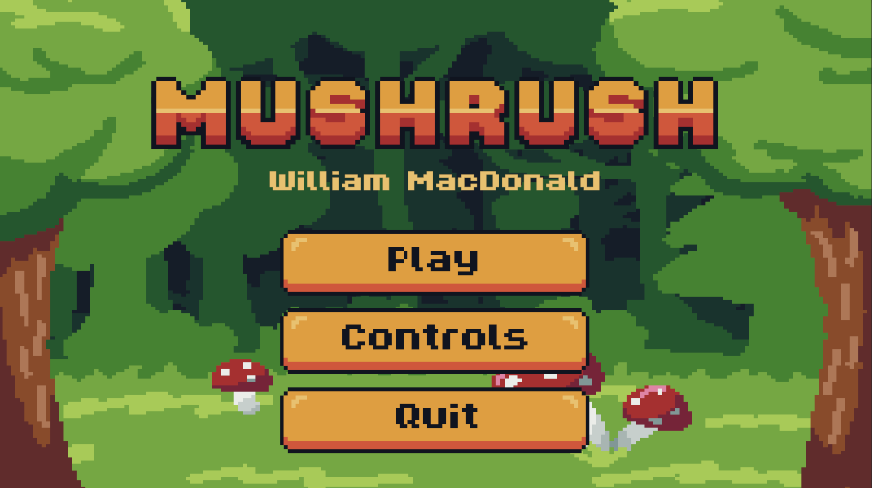 Mushrush by GreedySanchez for DATT 2300 2025 - Project 3 - Endless ...