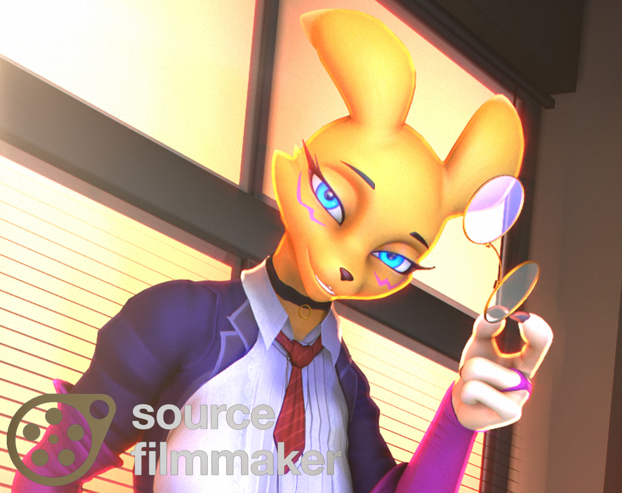 Renamon: Your Digimon Girl (SFM) by MayoSplash