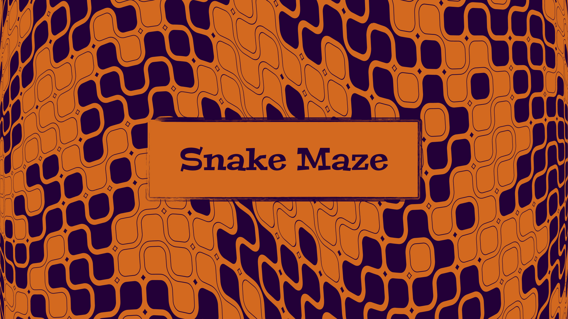 snake maze by Prudence