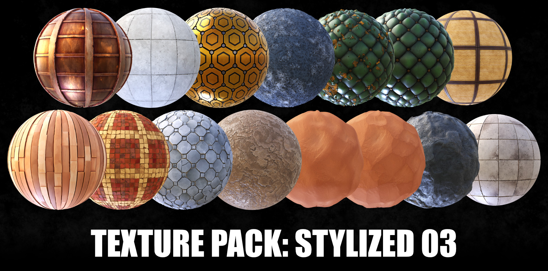 Texture Pack: Stylized 03 by JulioVII