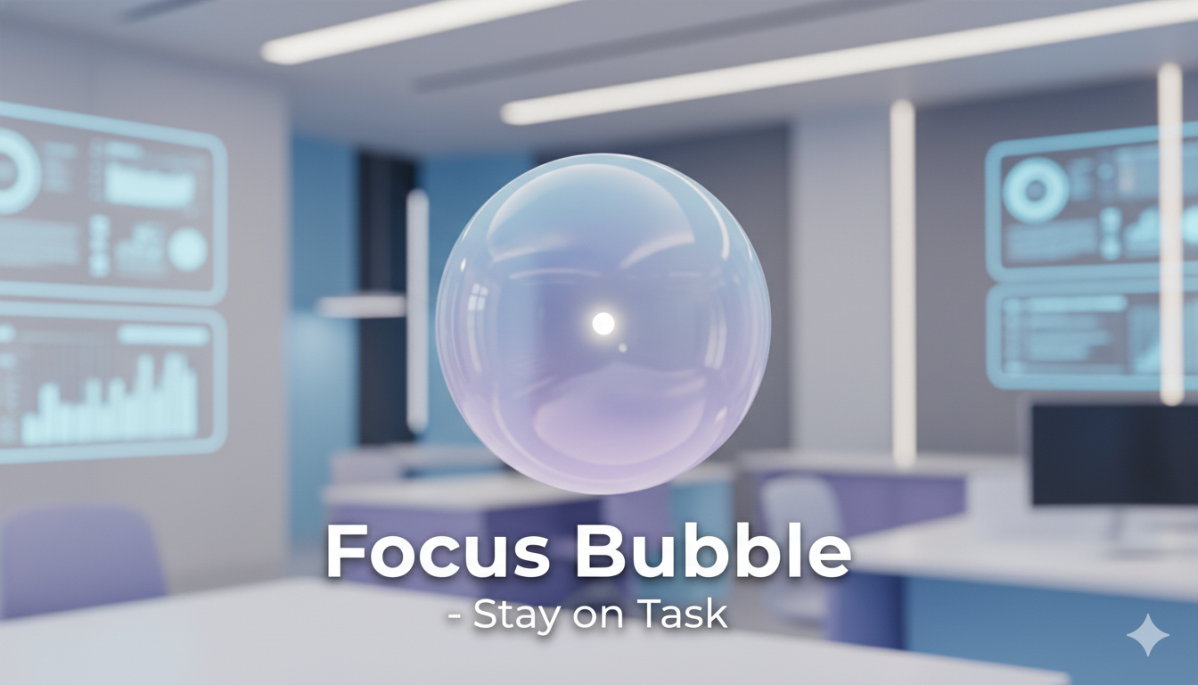Focus Bubble by ajayuikey