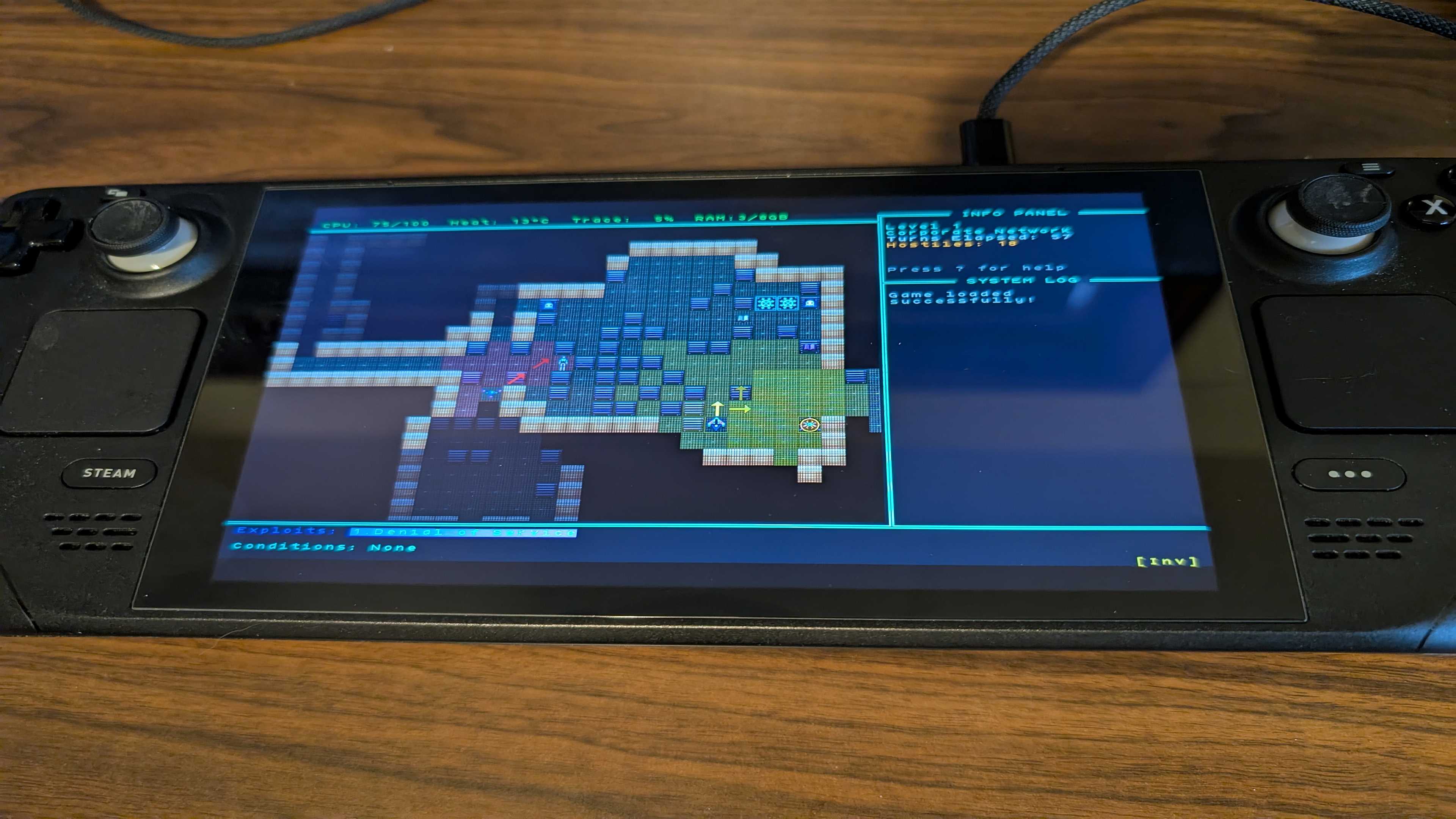 Rogue Signal Protocol on Steam Deck! - itch.io