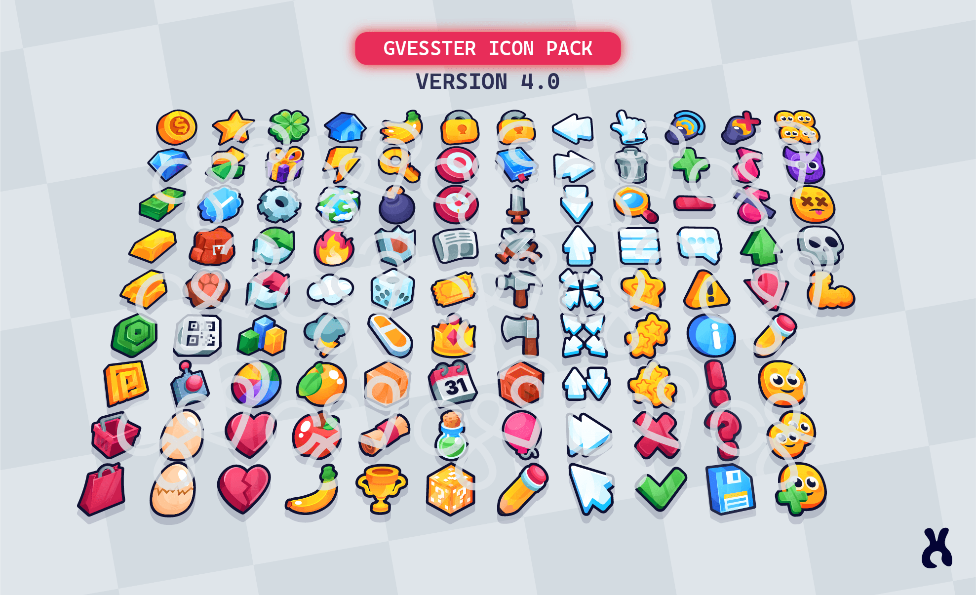 V4.0 (12/2025) - [VECTOR] Gvesster Icon Pack! by gvesster
