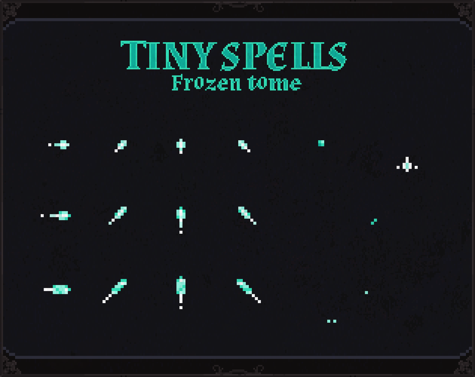 Tiny spells: Frozen Tome I by BigWander