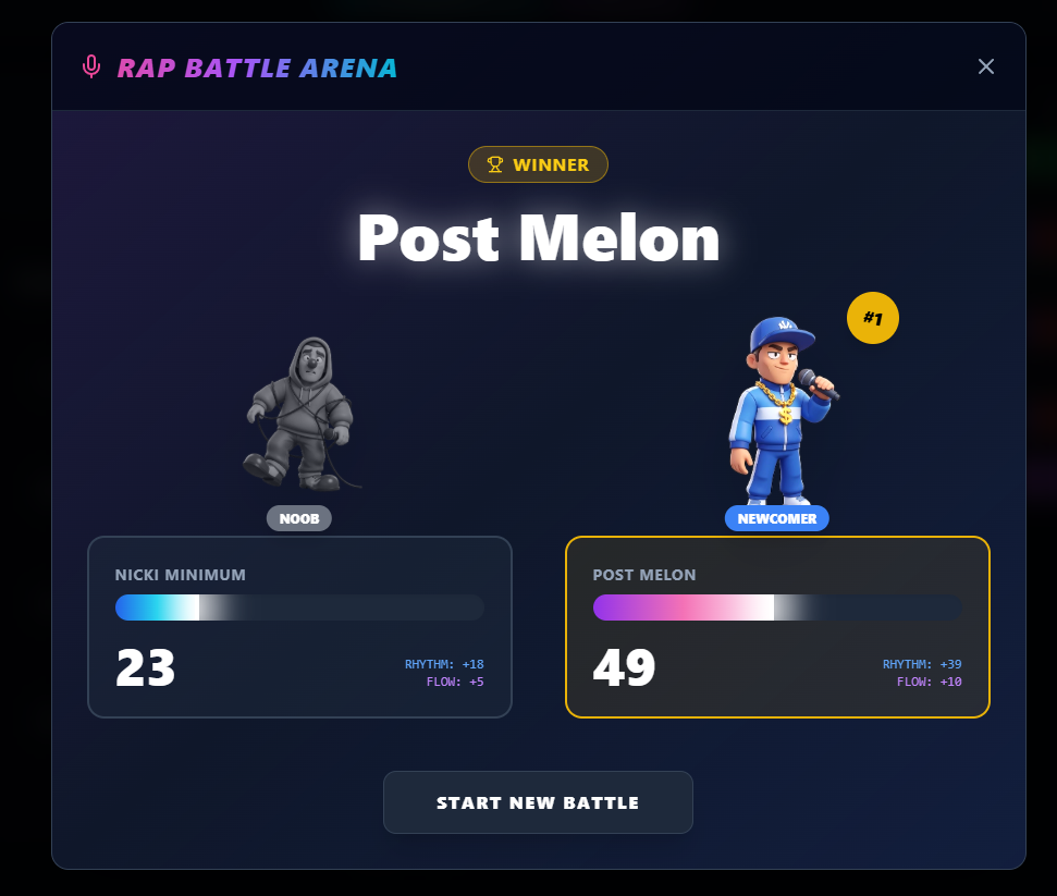 Finally released! A tool to easily make music and rap battle friends ...