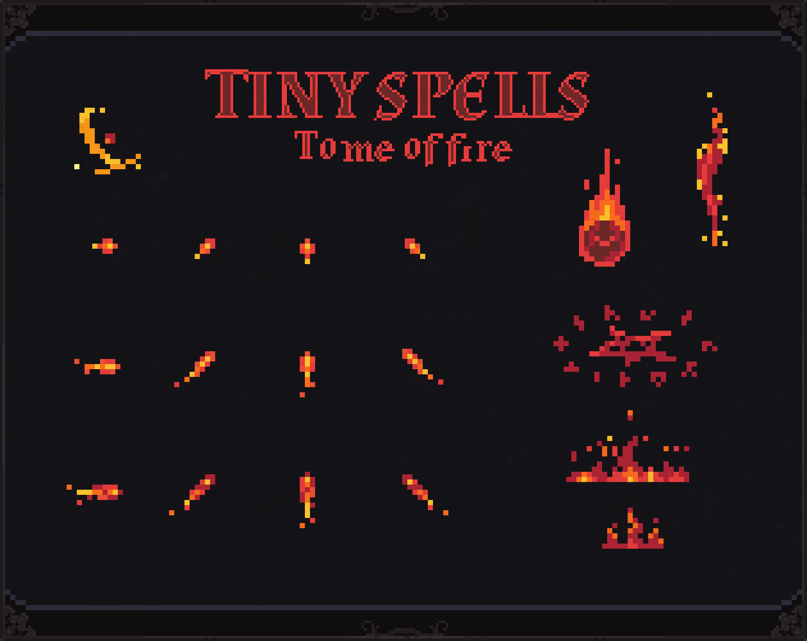 Tiny Spells: Tome Of Fire by BigWander