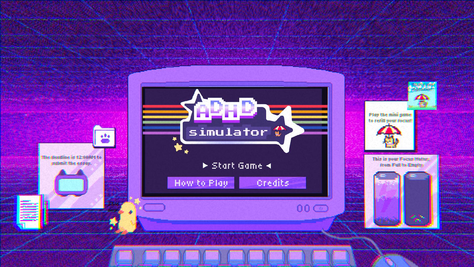 ADHD Simulator by squishshr00m