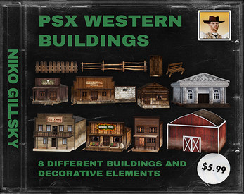 PSX WESTERN BUILDINGS by NiKo_Gillsky