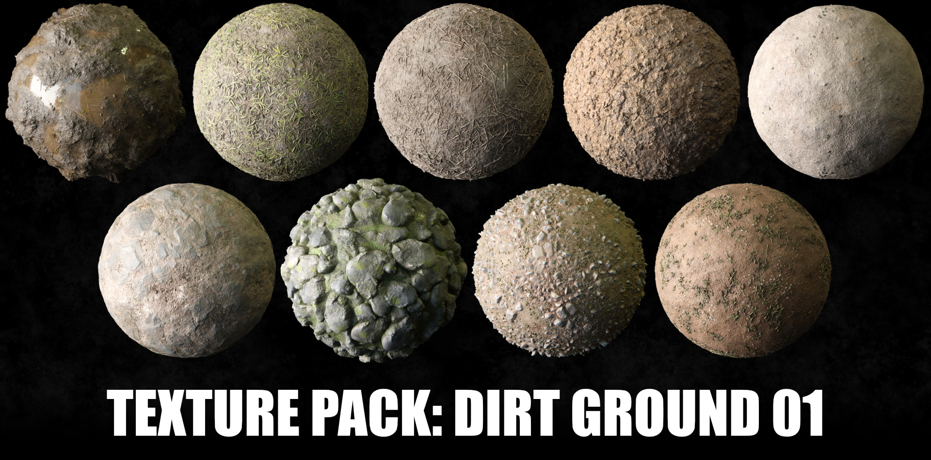 Texture Pack: Dirt Ground 01 by JulioVII