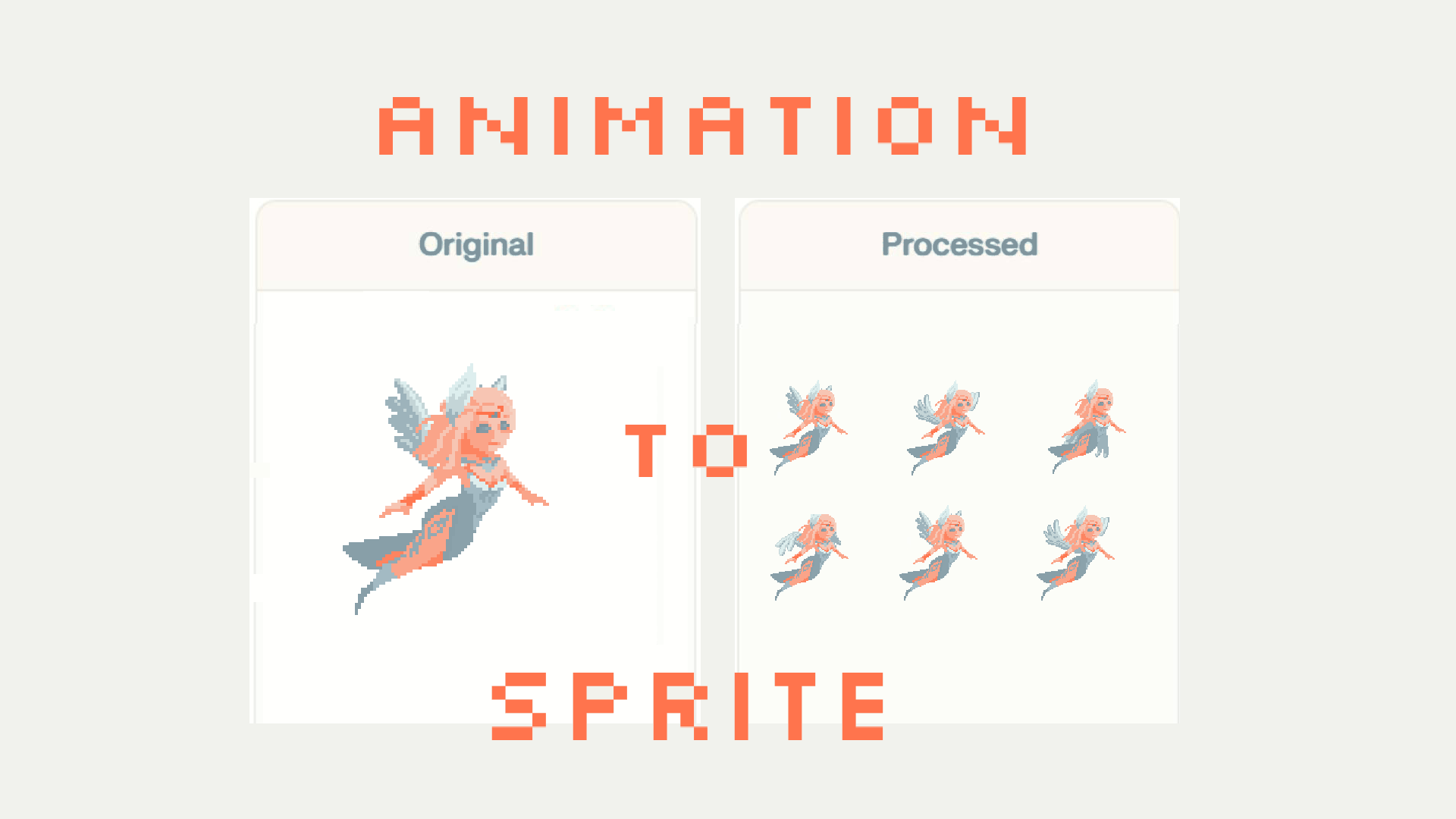 Animation to sprite sheet- converter by appsekai