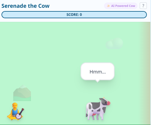 Serenade A Cow by The Quiet Corner