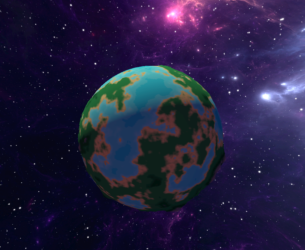 Random Earth generation and planetary walking in Godot 4 by cyqs