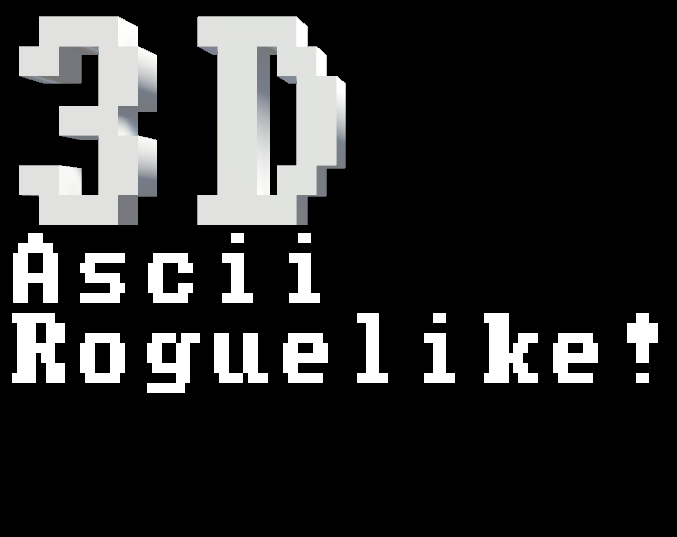3D Ascii Roguelike by SweetspiderlingGames for Portfolio Builders Jam ...