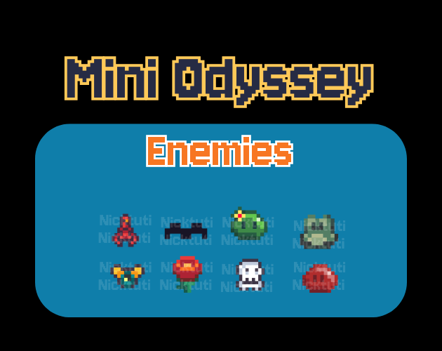 Mini Odyssey Enemies Pack1 By Nicktuti