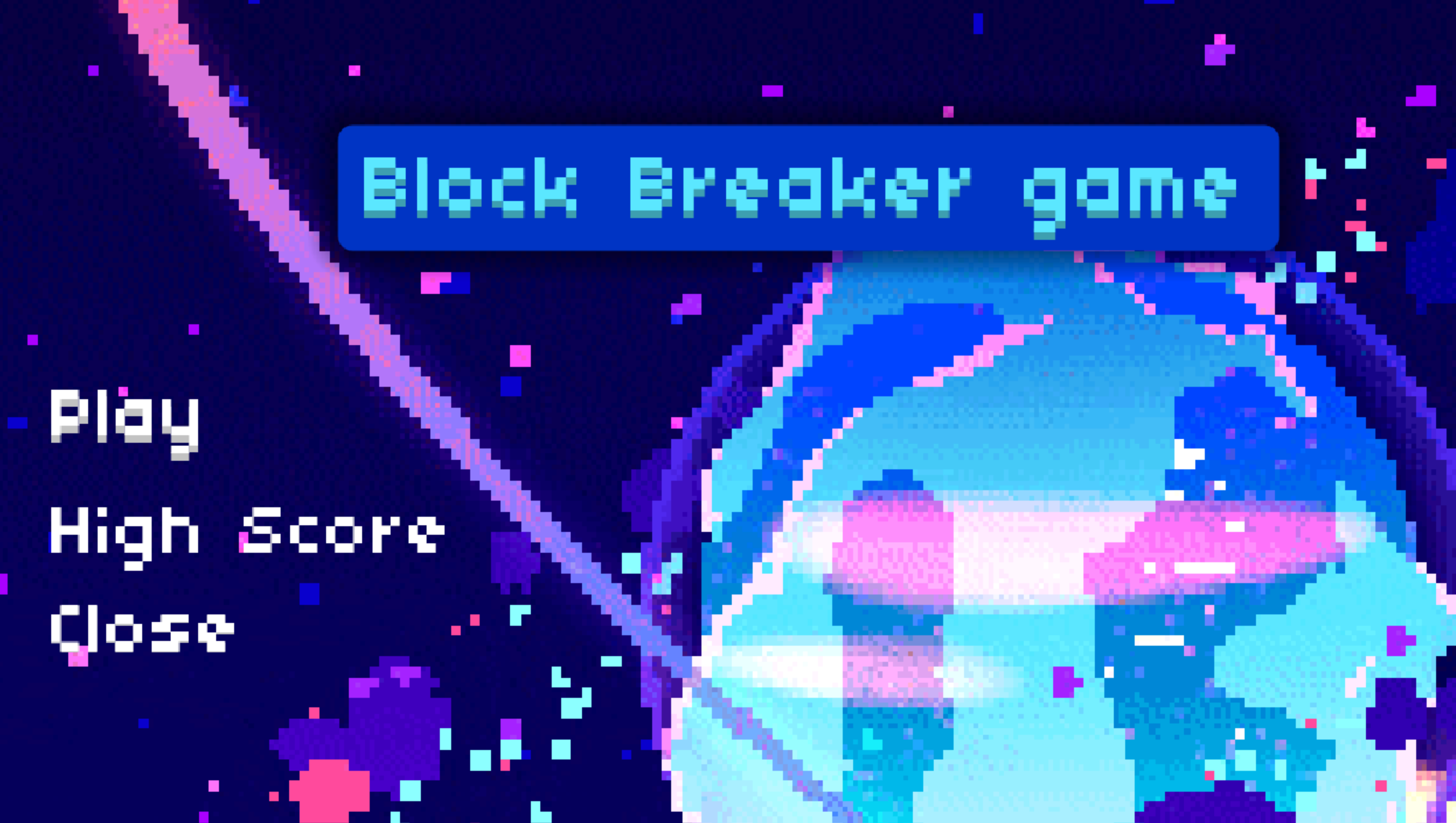Block Breaker game by ViniZap
