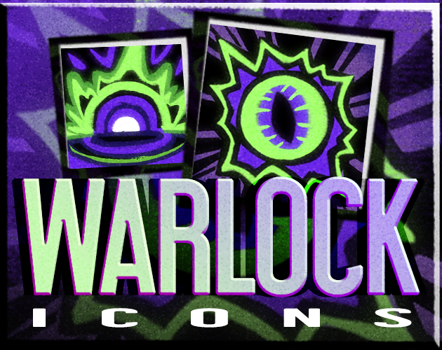 Skill Icons - Warlock - FREE Version by Frostwindz