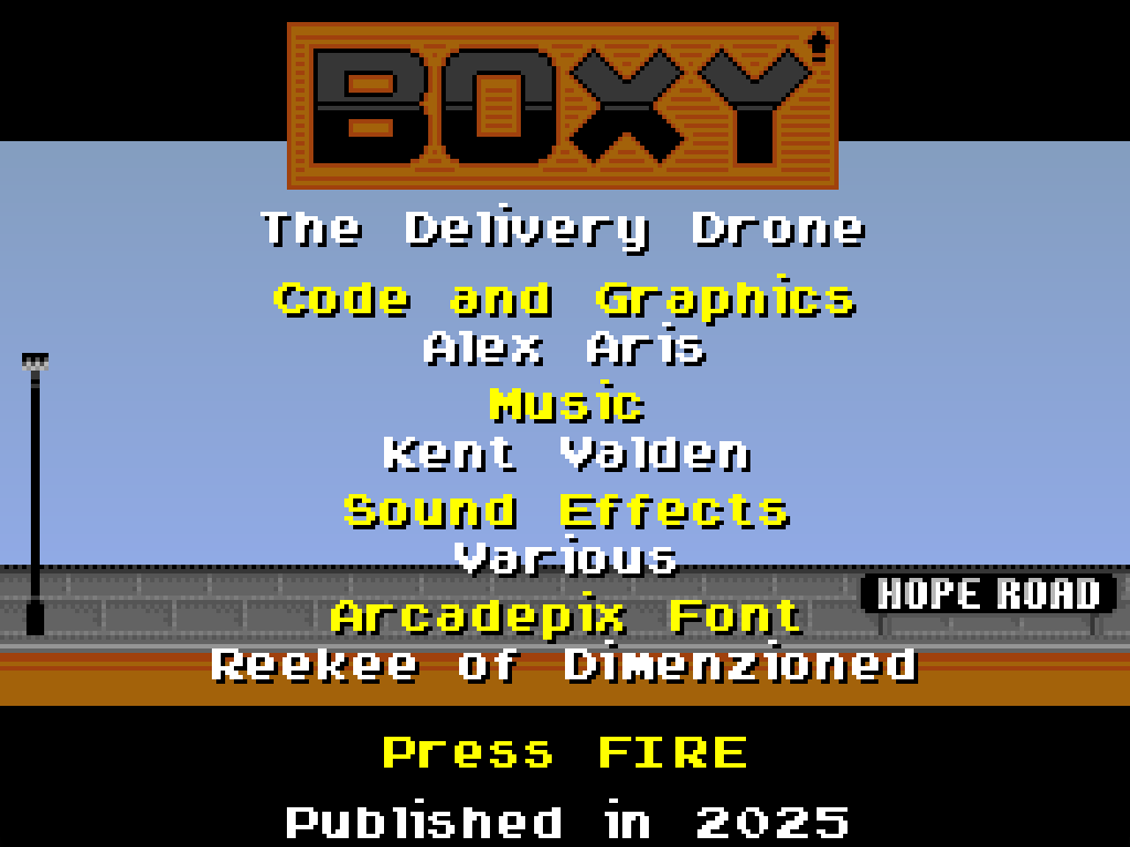 Boxy - The Delivery Drone by MightyAxle