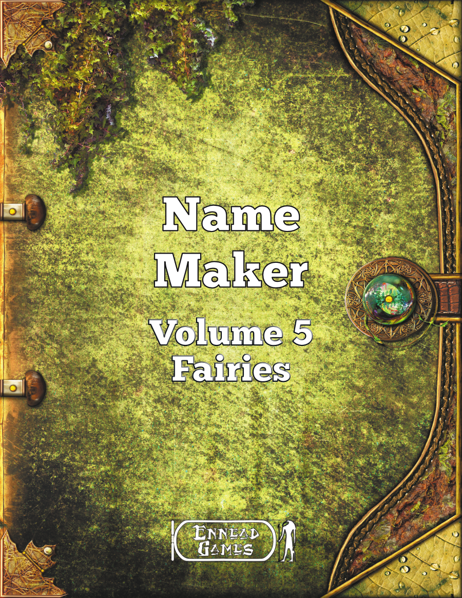 Name Maker Volume 5 Fairies by Ennead Games