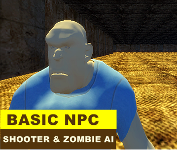 Unity Basic NPC Shooter And Zombie AI by Rio 3D Studios