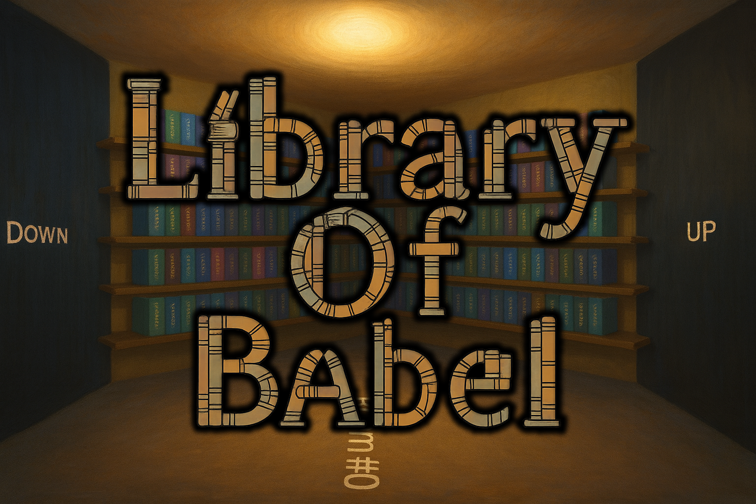 Library Of Babel Game by Tegridy Made Games