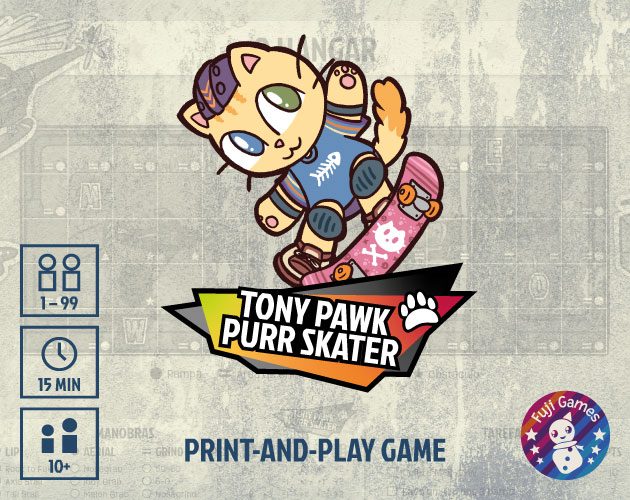 Tony Pawk Purr Skater by Fuji Games