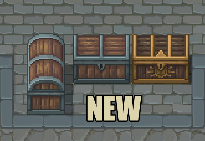 Added cliff decorations, Improved seamless textures - Winlu Fantasy ...