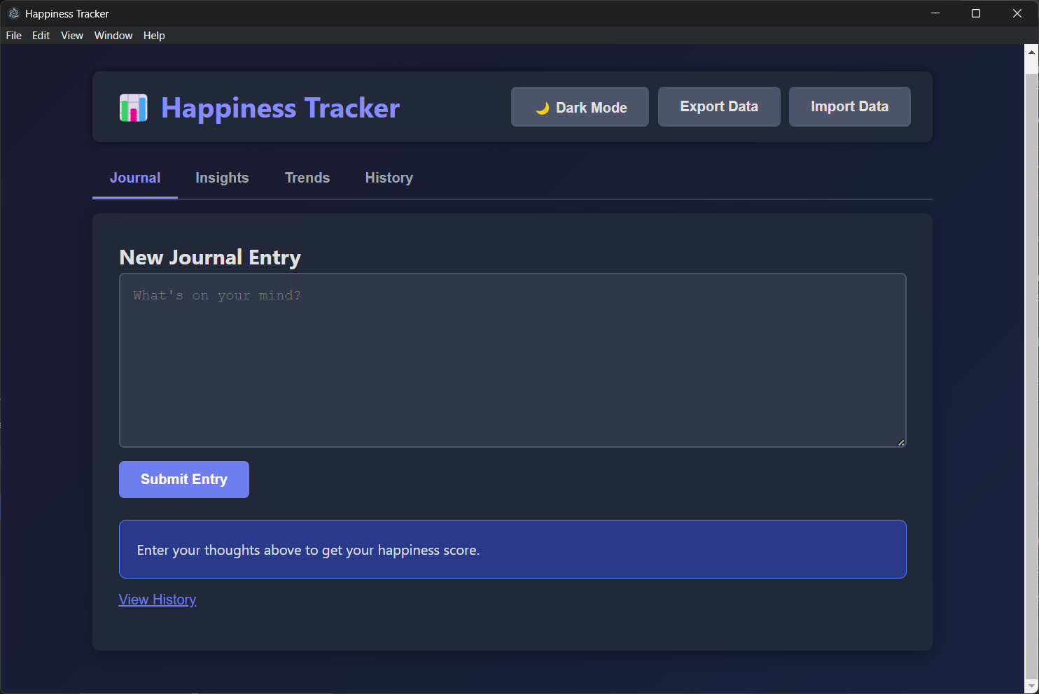Happiness Tracker by Calm Chaos Collective