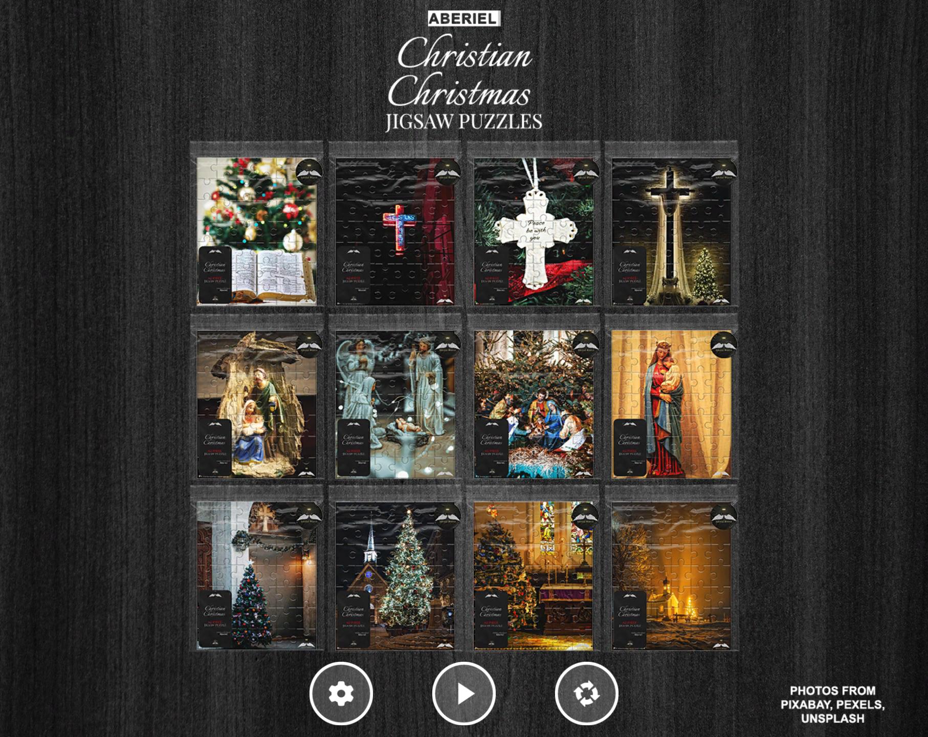 Aberiel Christian Christmas Jigsaw Puzzles— 42-Piece Edition by 𝔄𝔟𝔢𝔯𝔦𝔢𝔩 ...
