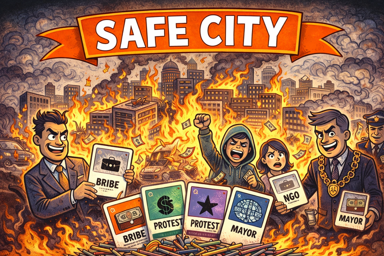 Safe City by DrashLearnsToCode